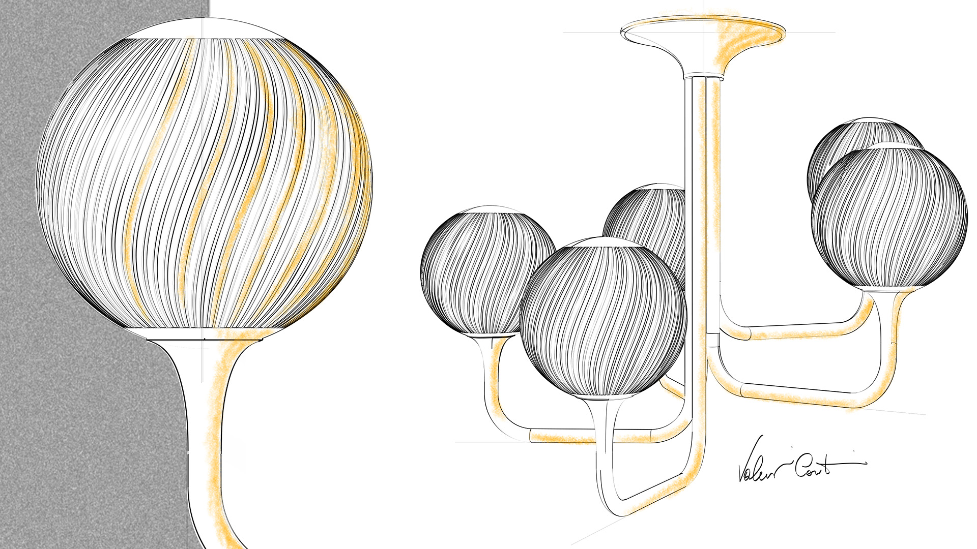 The interior design for Valerio Cometti - Masiero